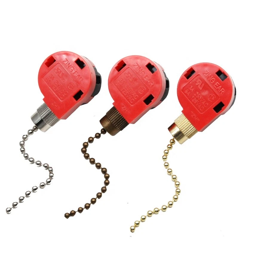 Ceiling Fan Replacement Chain Pull Switches | Shelly Lighting
