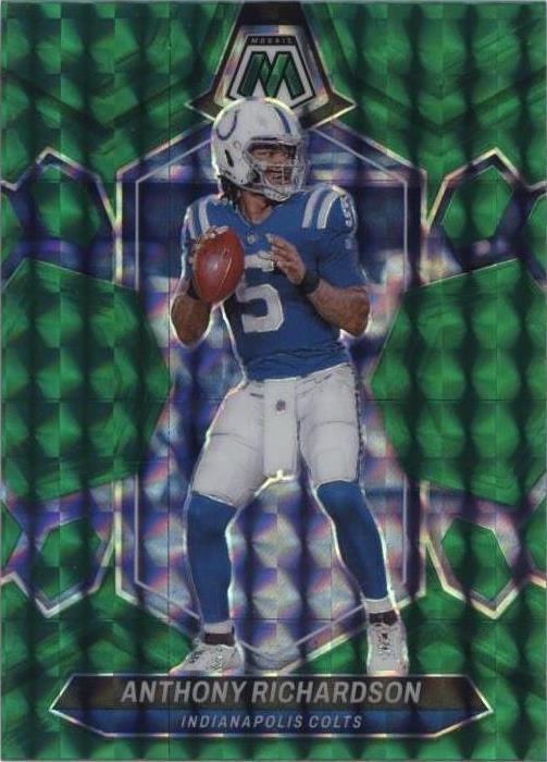 2024 Panini Mosaic - Anthony Richardson #92 Green Mosaic Prizm for sale ...