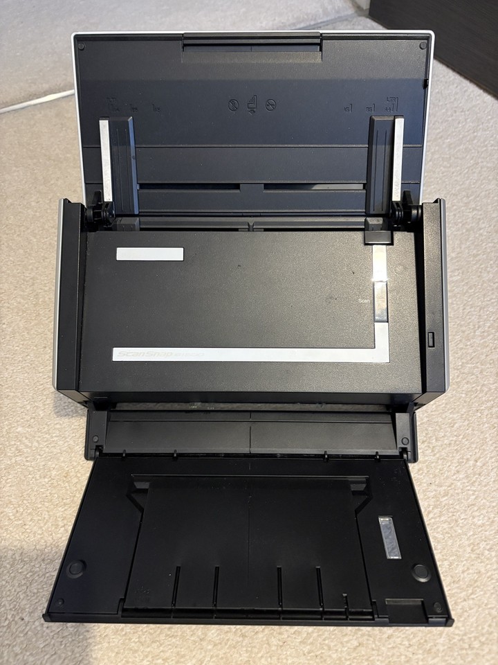 Fujitsu scansnap S1500 High speed duplex document scanner scan direct ...