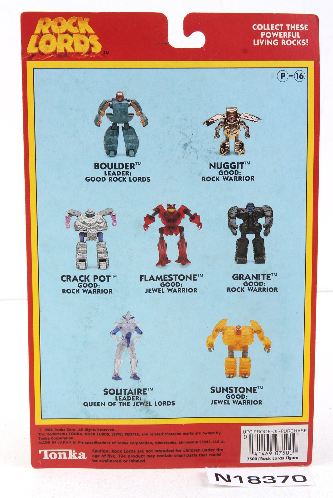 Flamestone Sealed NEW Jewel Lords Rock Lords GoBots | eBay