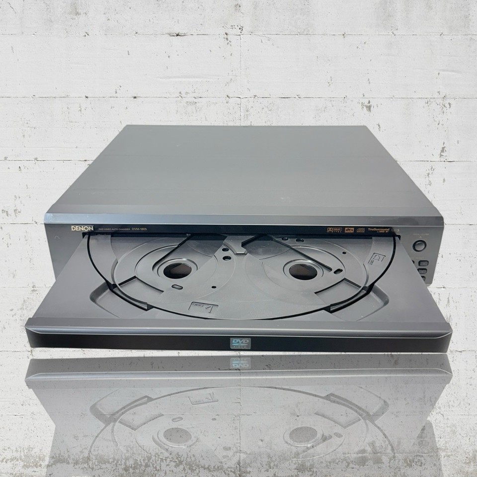 Denon DVM-1805 5-Disc Progressive-Scan DVD Player - Black | Tested | eBay