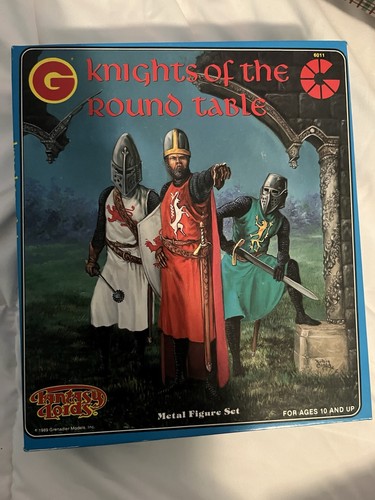 Grenadier Models Box Set Knights of the Round Table Fantasy Lords D&D ...