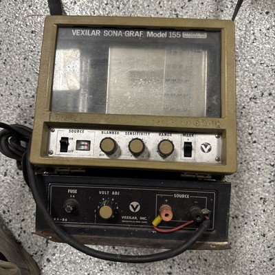 Vexilar Vintage 1970s Fish Finder Sona-graf Model 155 Untested From ...