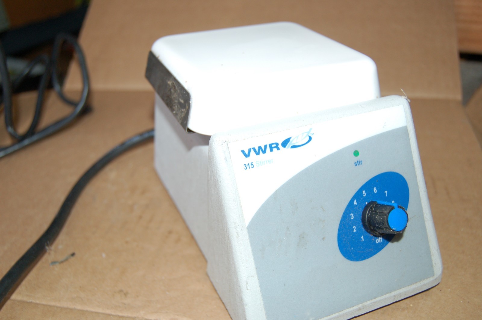 VWR 315 stirrer scientific lab stirring plate mini magnetic 4x4 ...