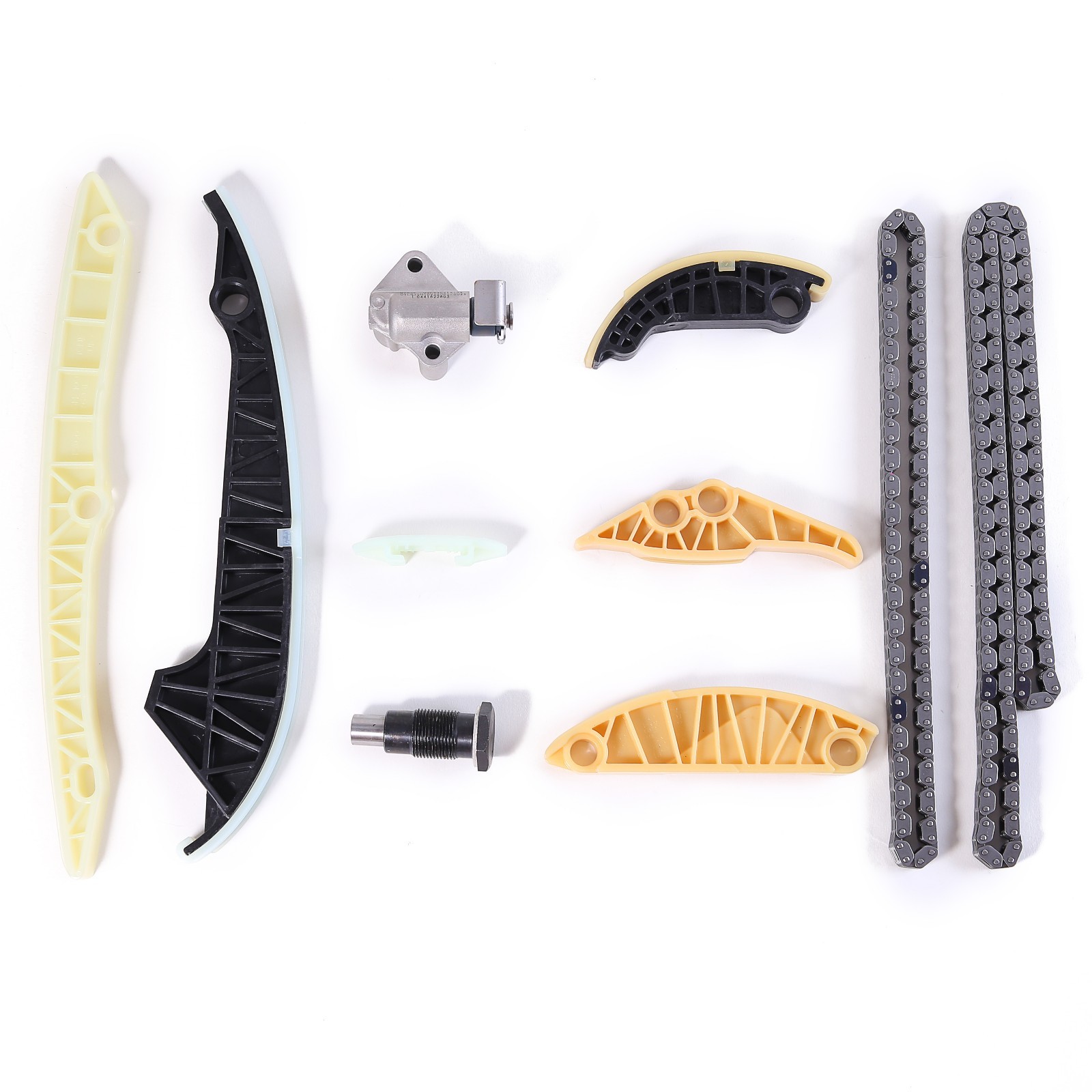 10Pcs Timing Chain Kit For VW Jetta Golf MK5 MK6 Audi Q3 Q5 1.8T 2.0T ...