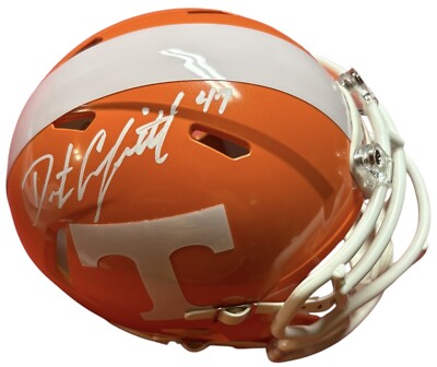 Tennessee Volunteers Dustin Colquitt Signed Orange Mini Helmet Beckett ...