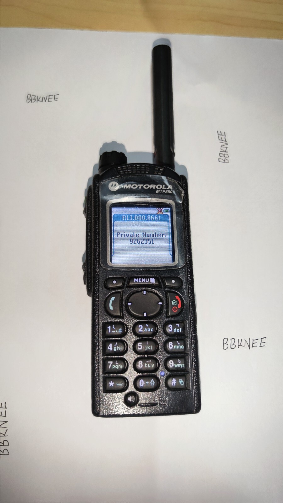 Radio Motorola MTP850 Handheld Portable Tetra 380 430 MHz for sale ...
