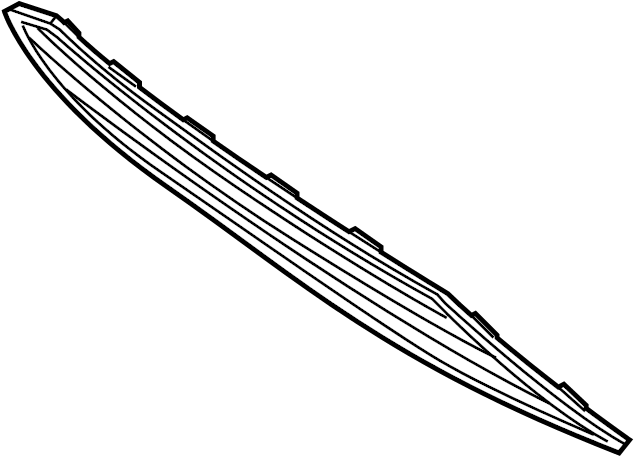 Nissan 622595AA0A Genuine OEM Lower Grille for sale online | eBay