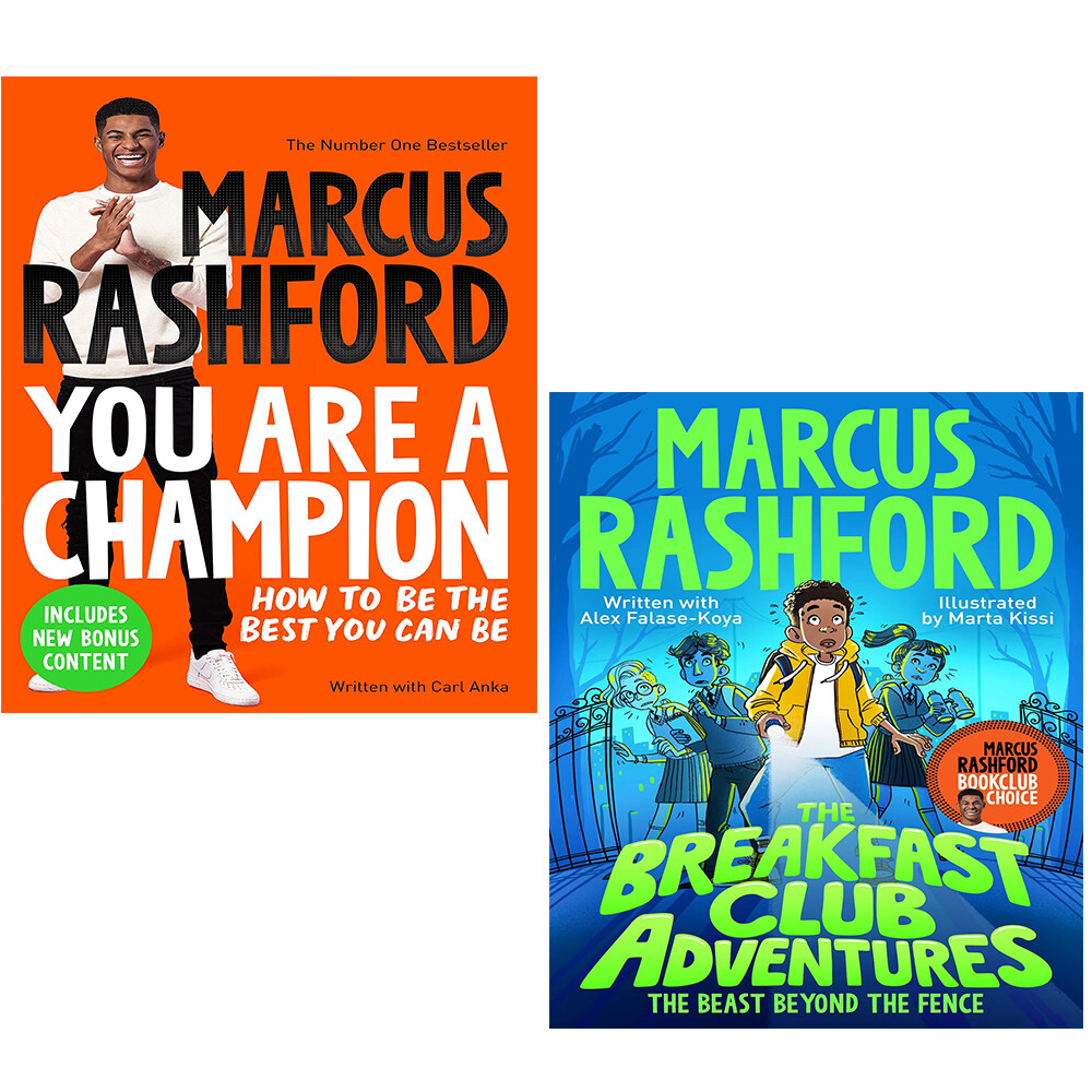 Marcus Rashford 2 Books Set Breakfast Club Adventures, You Are a ...