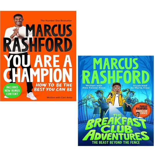 Marcus Rashford 2 Books Set Breakfast Club Adventures, You Are a ...