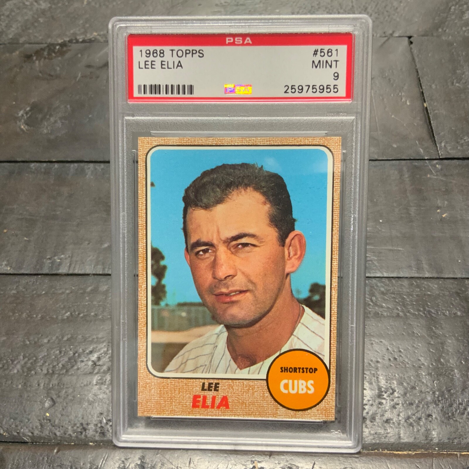 1968 Topps Lee Elia #561 *Cubs* PSA 9 MINT | eBay