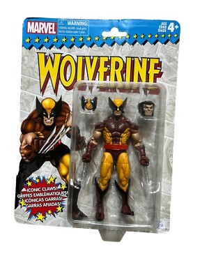 Marvel Legends Retro Collection Brown Suit Wolverine | eBay