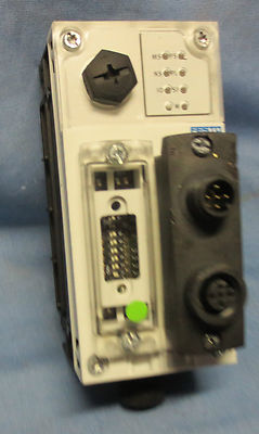 FESTO CPX-GE-EV-S INTERLOCKING MODULAR TERM. BLOCK w/ CPX-FB11 + FBA-2 ...