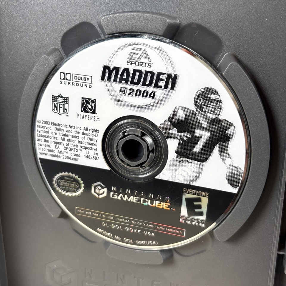Nintendo GameCube - Madden NFL 2004 - Complete - Refurbished, Very Good ...