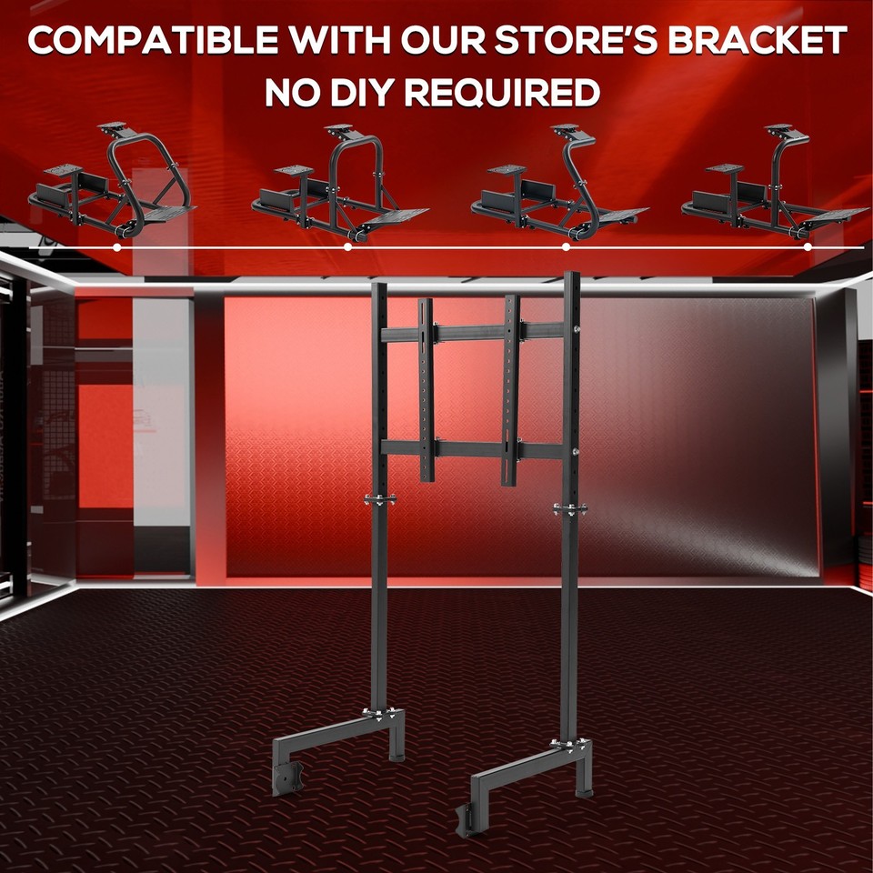Supllueer Racing Sim Cockpit Bracket (With Seat Or TV Stand) For ...