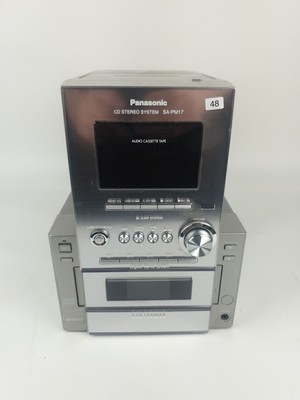 Panasonic SA-PM17 5-CD Changer Radio/Cassette Player Vintage | eBay UK