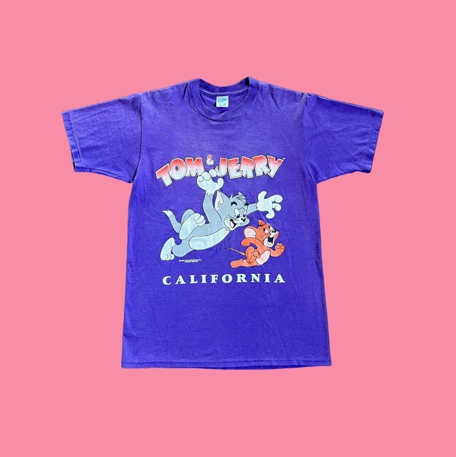 Vintage 90s Tom and Jerry Classic Cartoon Cali Velva … - Gem