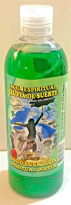 1 BOTTLE GOOD LUCK RAIN SPIRITUAL WATER-LLUVIA DE SUERTE AGUA ...