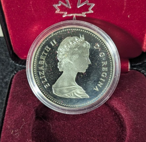 1982 CANADA SILVER DOLLAR REGINA CENTENNIAL 50% Silver 0.375 oz Proof ...