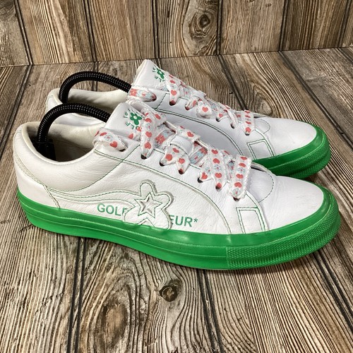 Golf Le Fleur x Converse One Star Ox Kelly Green White Sneakers Womens ...