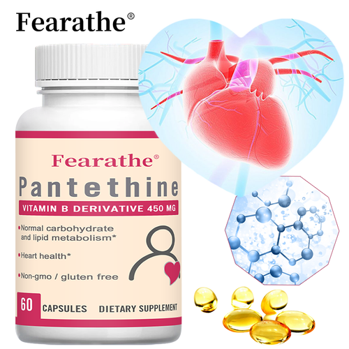 Pantethine 450 mg - Support Heart Health, Carbohydrate & Lipid ...