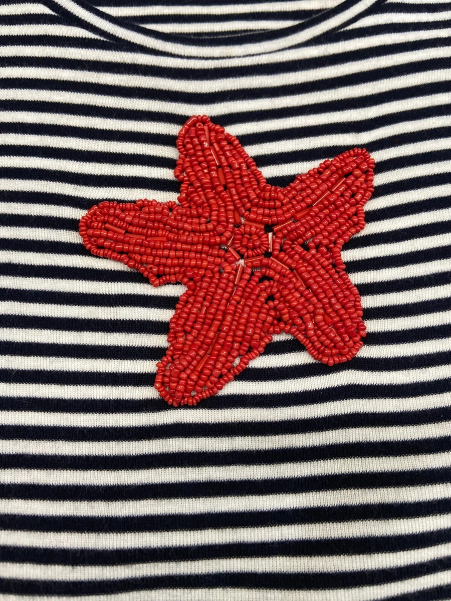 Black And White Striped Starfish
