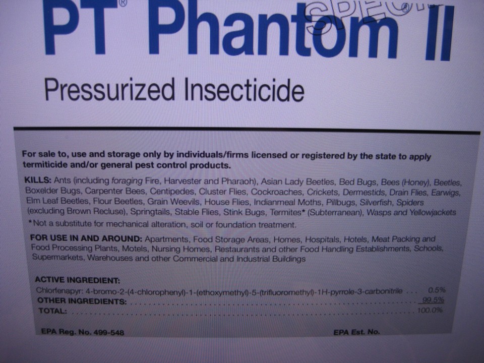 BASF PT Phantom II Insecticide, 17.5 oz Aerosol Cans. | eBay