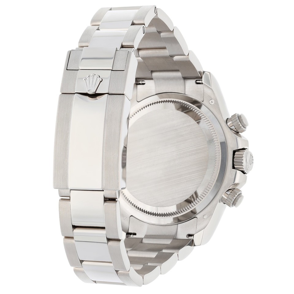 Rolex Cosmograph Daytona 18k White Gold Watch Black Dial "Baby LeMans ...