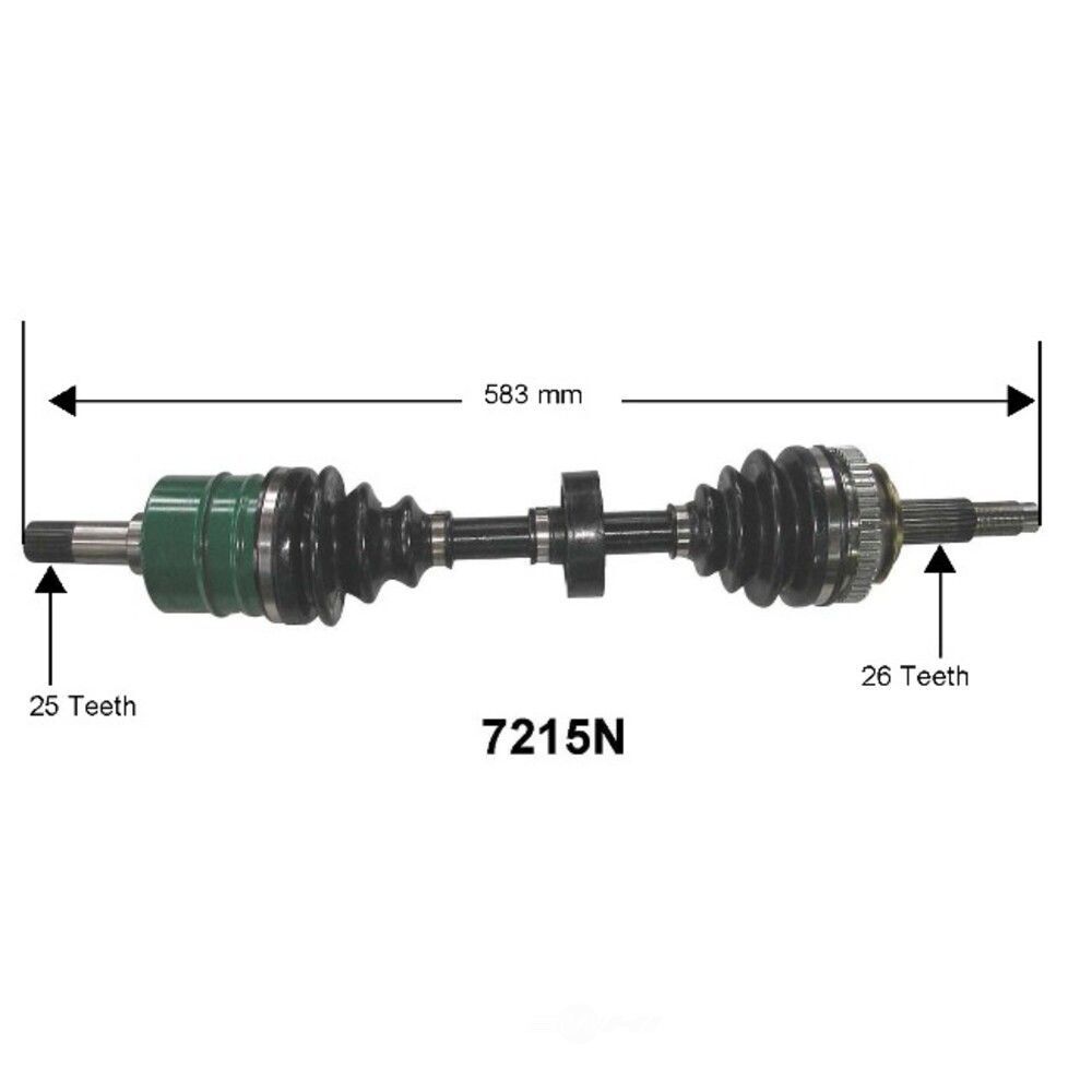 CV Axle Assembly-PDL Autopart Intl 1700-197088 for sale online | eBay
