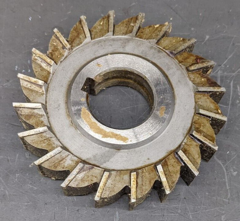 Straight Tooth Side Milling Cutter 4" x 11/16 x 1-1/4 HSS 5-706-370 ...