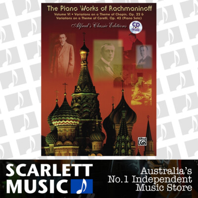 Piano Works Vol 6 Variations Book/CD 9780739044582 | eBay Australia