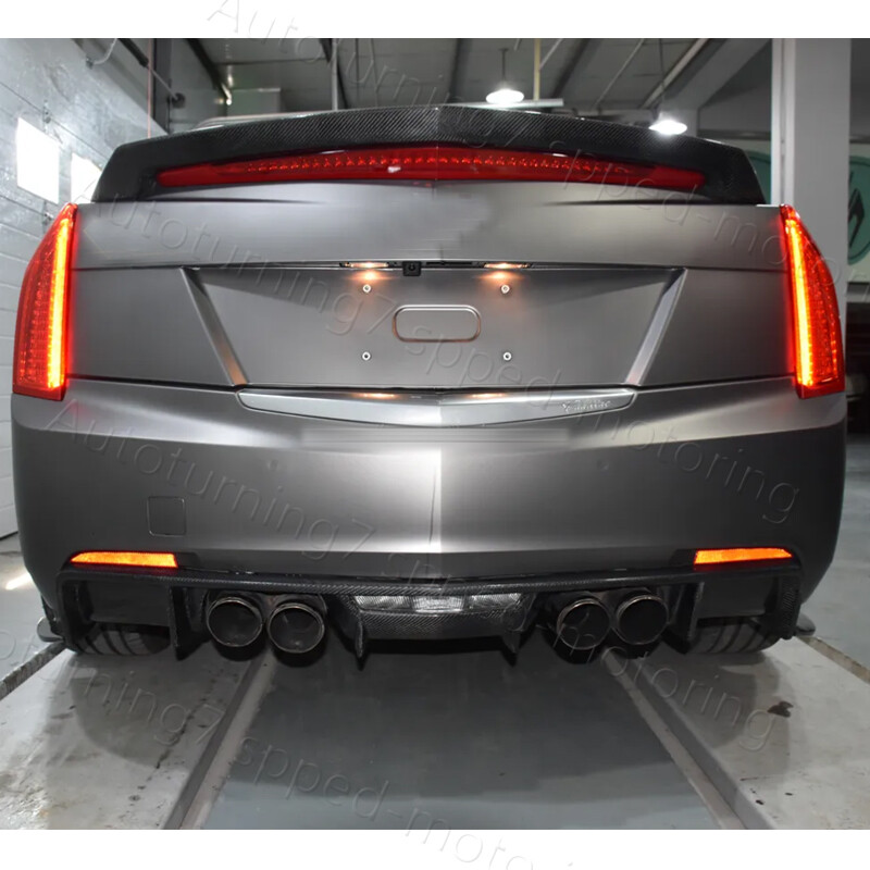 For Cadillac ATS Sedan 2014-2019 Rear Trunk Spoiler Boot Wing Lip ...