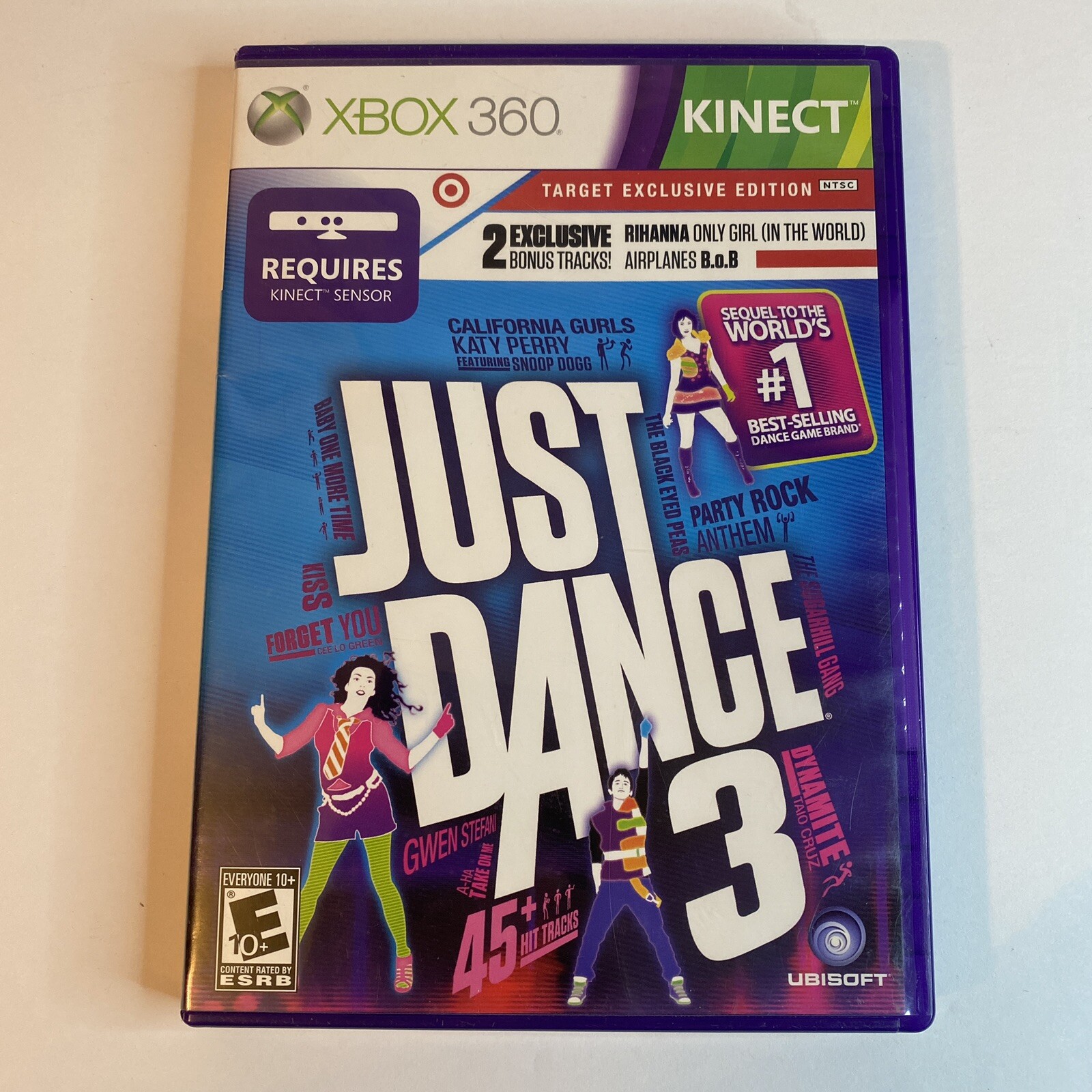 Just Dance 3 (Microsoft Xbox 360, 2011) Target Exclusive Edition ...