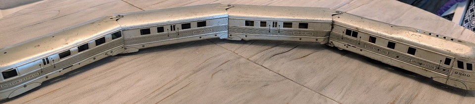 1935 American Flyer 9900 Burlington Zephyr Model Train | eBay