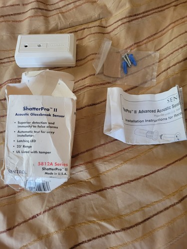 Sentrol 5812A-W ShatterPro 2 Glass Break Detector | eBay