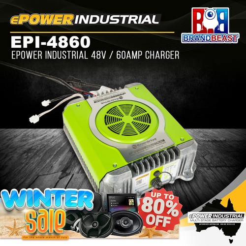 ePOWER Industrial EPI-4860 48V/60Amp Battery Charger | eBay