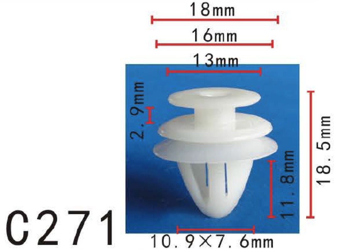 20x Fit Toyota,Suzuki,Mazda 6777189104,0940908310,D20150797 Trim Panel ...