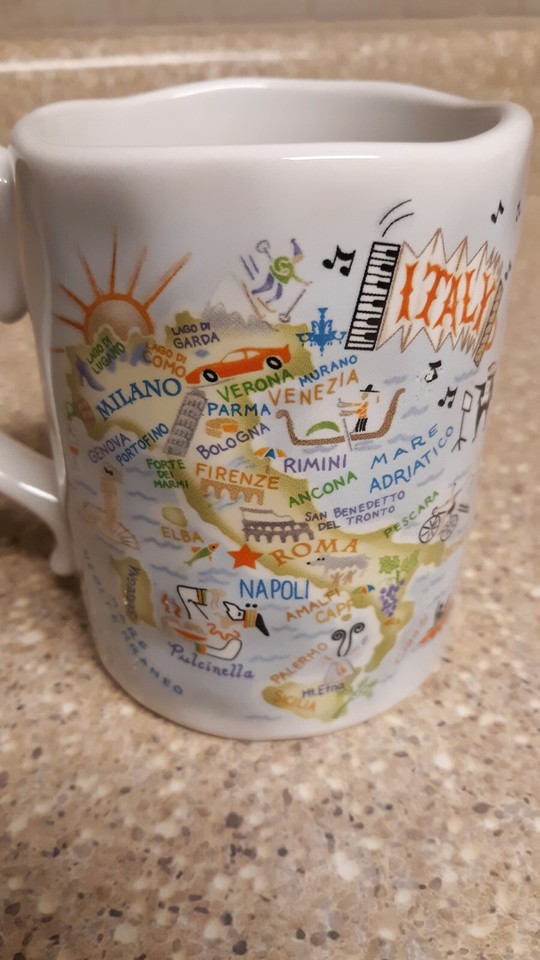 HTF Catstudio ITALY Geography Collection Coffee Cup Mug 2012 | eBay