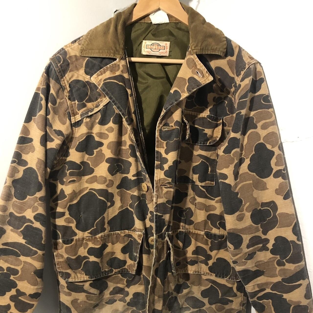 1960s Saf T Bak Hunting Jacket Frogskin - Gem