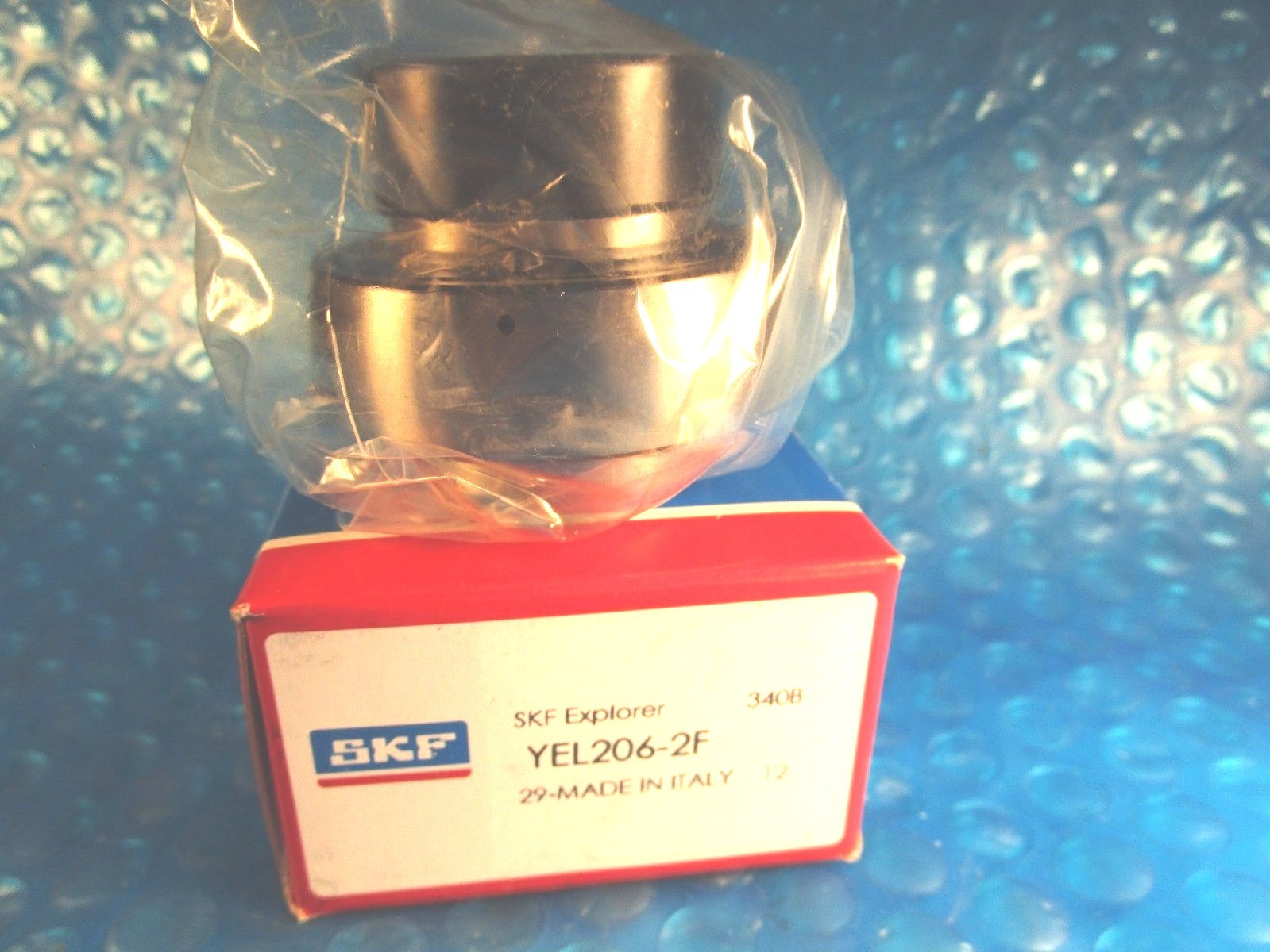SKF YEL206-2F Ball Bearing Insert w Collar, 30mm x 62mm (GE30KRRB ...