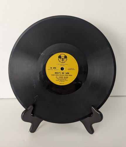 Vintage Mickey's Big Show Vinyl Record Official Mickey Mouse Club 78 ...