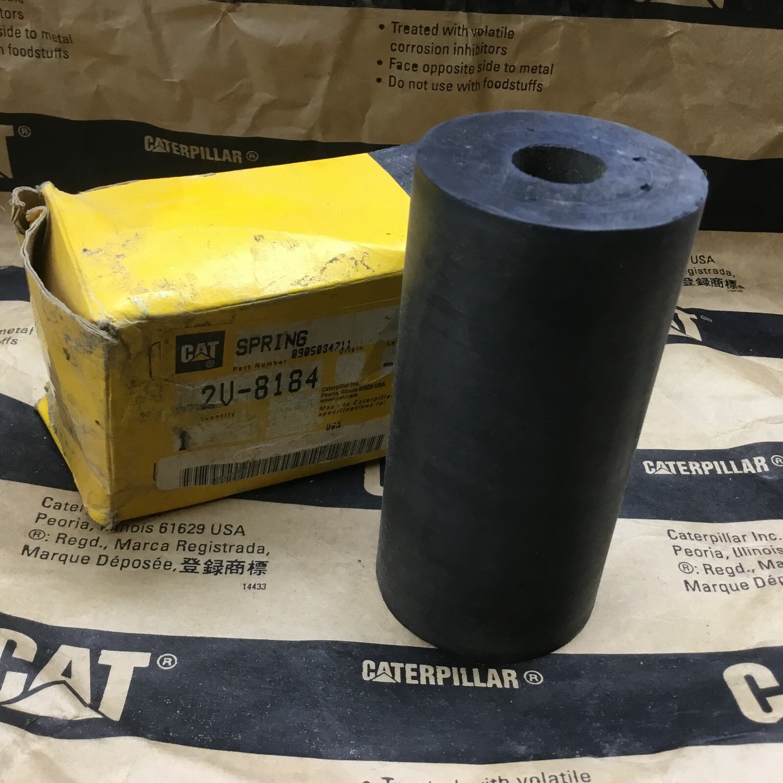 NEW Caterpillar Spring 2V-8184 CAT 2V8184 | eBay