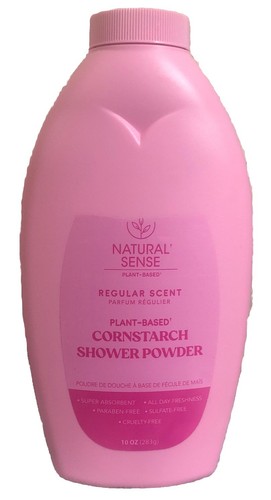 Natural Sense After Shower PlantBase Cornstarch Shower Powder 10oz ...