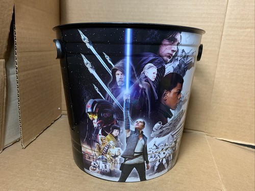 Churchill Star Wars Popcorn Bucket Can The Last Jedi Plastic Movie ...