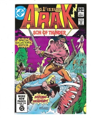 Arak Son of Thunder #1 Unread NM- or Better Roy Thomas Combine Ship | eBay