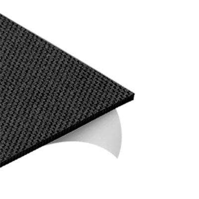 3/32" Multiuse Black Neoprene Rubber Textured Adhesive Sheet 70A ...