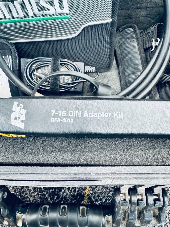 Anritsu S331E Site Master with Phase Stable Cables & Adapter Kit | eBay