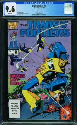 Transformers #16 (Marvel, 1986) CGC 9.6 | eBay