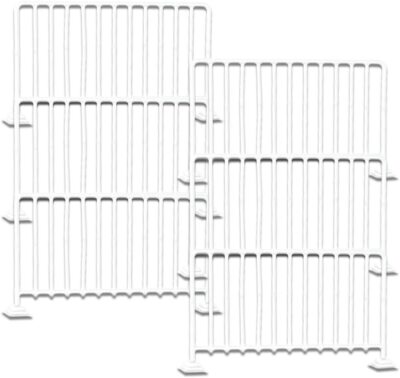 Set of 6 White Guardrails for WWE & AEW Wrestling Action Figures | eBay