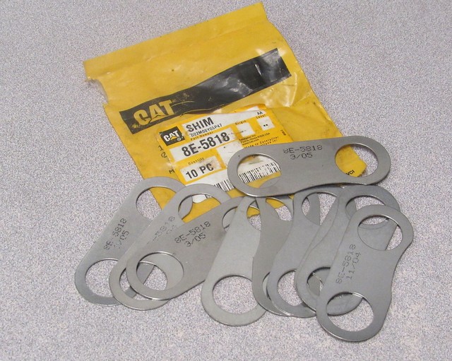 New Caterpillar Cat 8E-5818 Lot of 10 Shim | eBay
